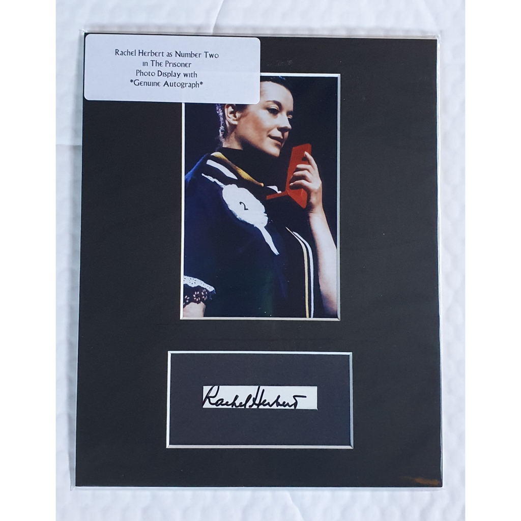 RACHEL HERBERT SIGNED DISPLAY - The Prisoner Village Shop