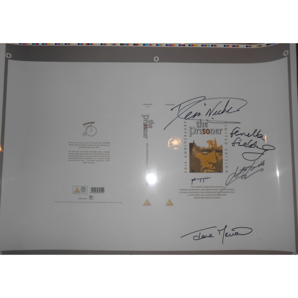 2017 ARTWORK PROOF SIGNED BY 5 - The Prisoner Village Shop